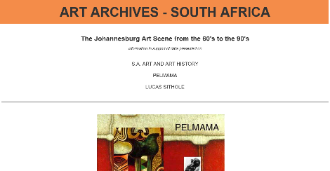 Art Archives of South Africa – an in-depth educational research overview